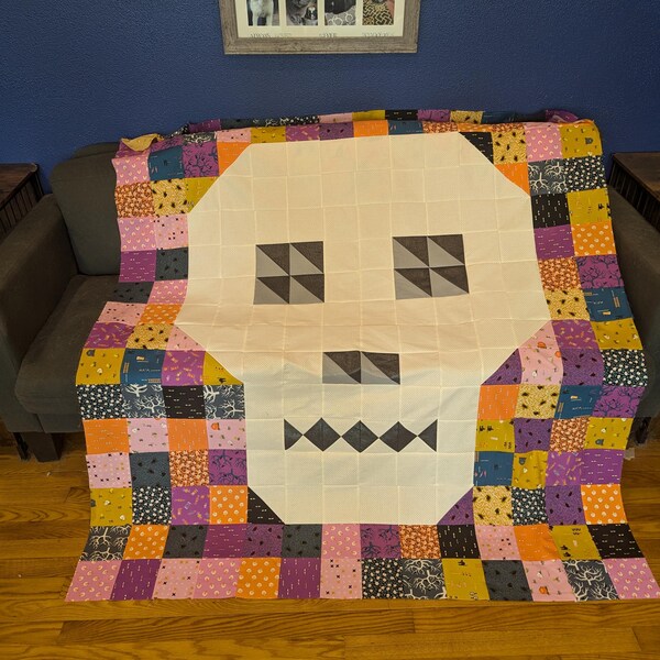 The Web Quilt Kit Featuring Hey Boo by Lella Boutique - Etsy
