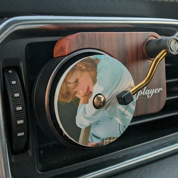 Custom Rock Bands Album Cover Car Air Freshener, Car Vent Clip Perfume ...