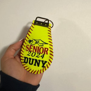 Baseball Coin Purse Sports Bag Keychain Baseball Bag Tag Baseball Gift ...