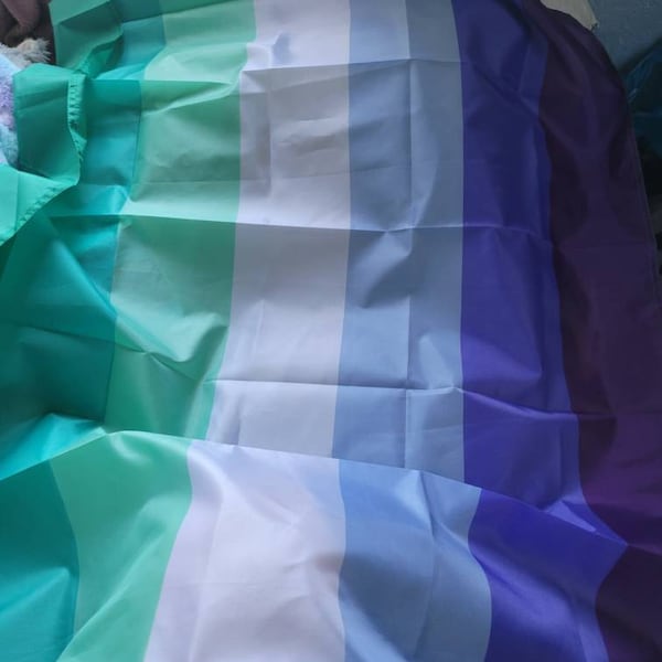 Vincian Pride Flag, 3x5' or Hand Pride Flag, MLM Pride Festival Flag ...