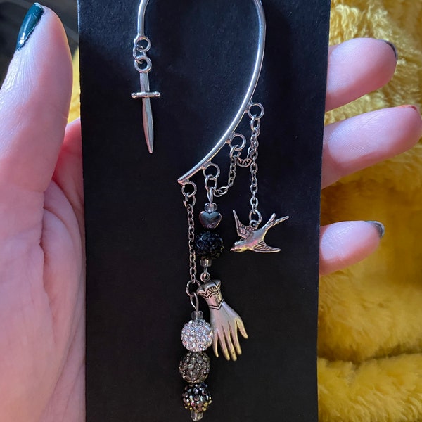 Pumpkin Ghost - Ear Cuff - Halloween - Etsy