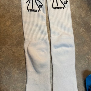 Day of the Week Socks 6 Pairs of Custom Day of the Week Socks Number ...