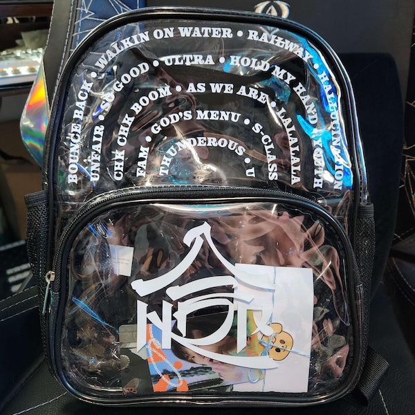 Stray Kids Clear Concert Backpack - Etsy