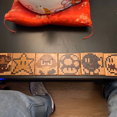 8-bit Cutting Board - Etsy
