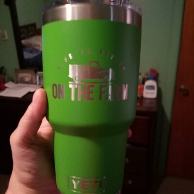Love to Golf Engraved YETI Rambler Tumbler Engraved Travel - Etsy