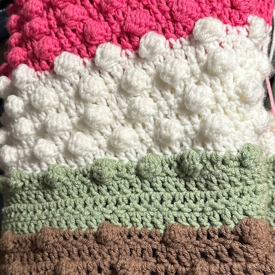 Crochet Easy Beginner Cable Blanket Tutorial With Written Pattern Sirin ...