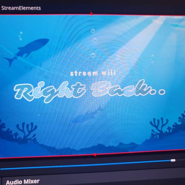 Deep Sea Animated Stream Package/stream Overlay/transition/panels/ocean ...