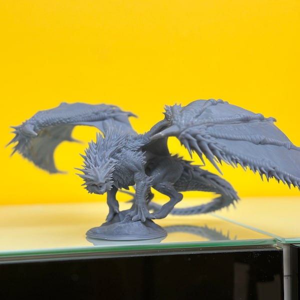 Akata Gnoll God Huge Miniature by Archvillain Games. - Etsy