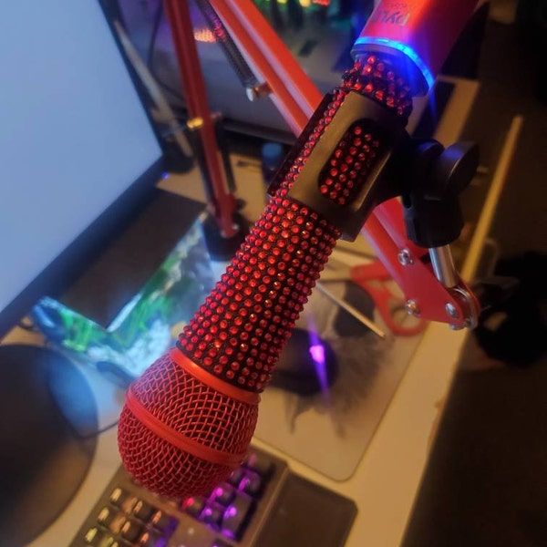 Custom Color 3-color Ombré Microphone Stand Sleeve Cover for Standard ...