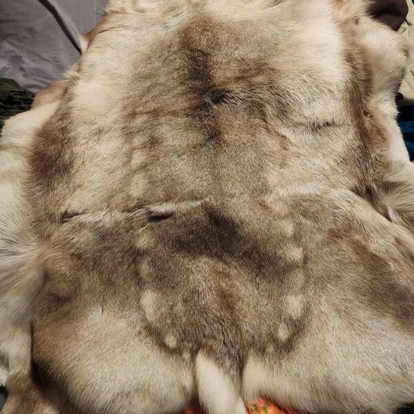 Real Reindeer Hide Rug, Size XXL - Etsy