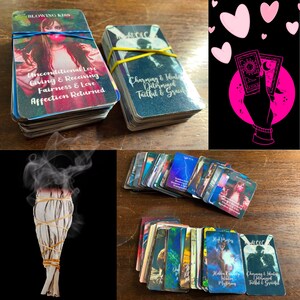 Dark Confessions 5 Decks Printable Oracle Cards Bundle Digital File 50 ...