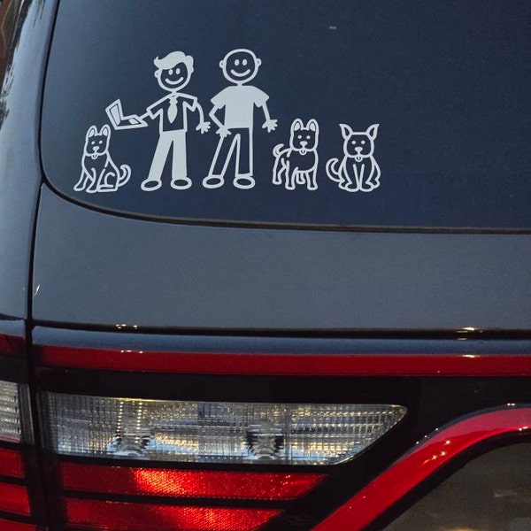 Create Your Own Stick Figure Family Decal/sticker - Etsy