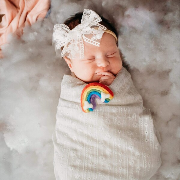 Felt Rainbows | Mini Rainbows | Mini Felt Rainbows | Pastel Felt ...