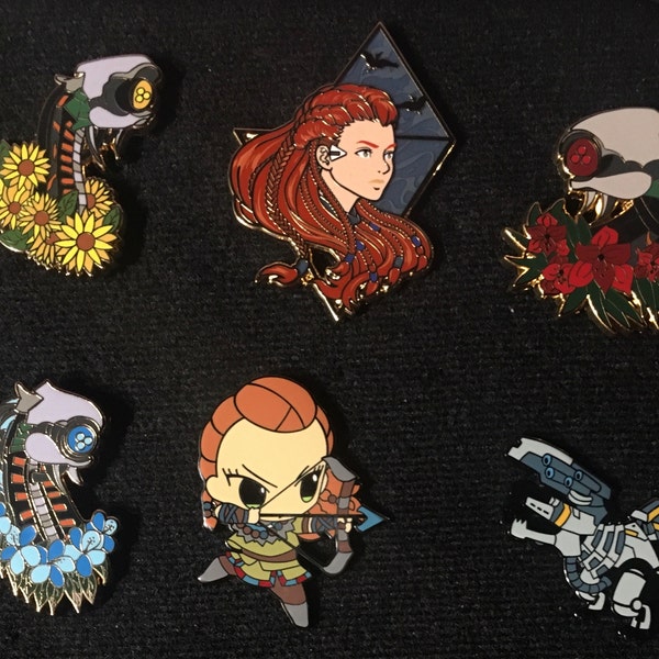 Horizon Forbidden West Zero Dawn Pins, Aloy, Varl, Kotallo - Etsy