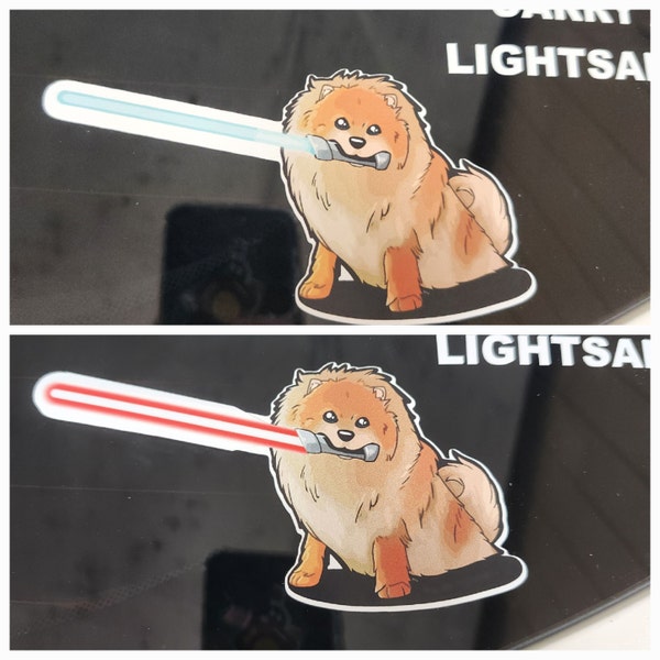 Lightsaber Stickers | Star Wars Vinyl Stickers | Ahsoka | Anakin | Luke ...
