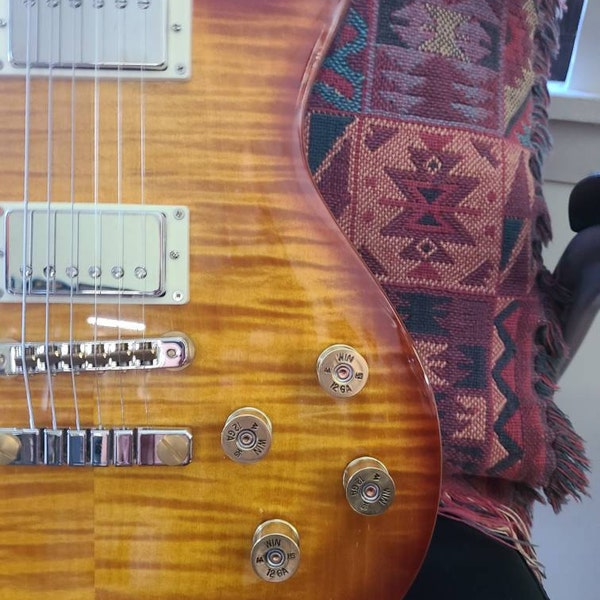 Silver Bullet Guitar Knobs, Package of 2 Silver Bullet Guitar Knobs ...