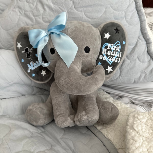 Elephant - Dance Cheer Personalized - Big Little Gift - Dance Recital ...