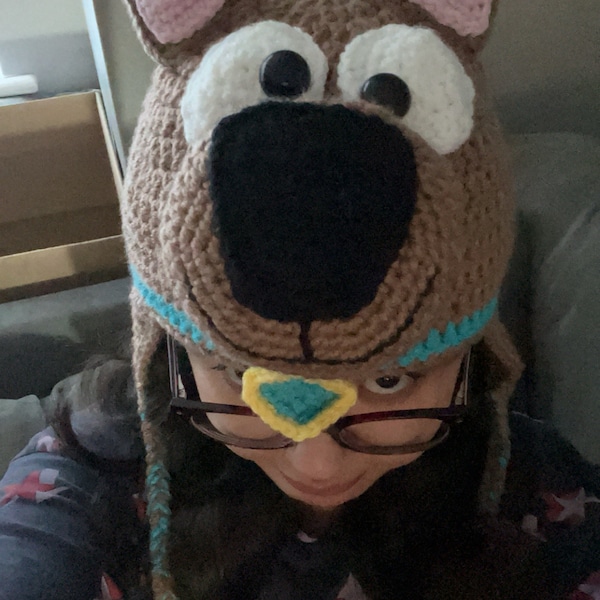 Bunny Ears Hat With Tall Ears and Braids, Rabbit Hat With Tall Ears ...