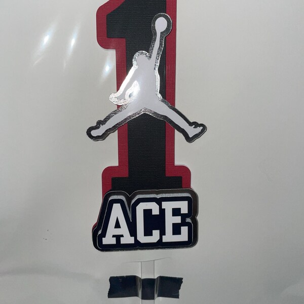 Jordan Cake Topper-jordan Custom-jordan-sneaker Head-jordan Party ...