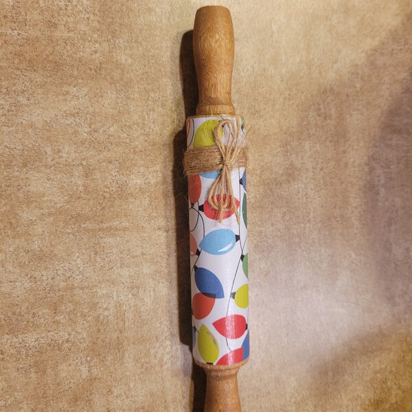 Christmas & Holiday Mini Rolling Pins Decorative Mini Rolling Pins - Etsy