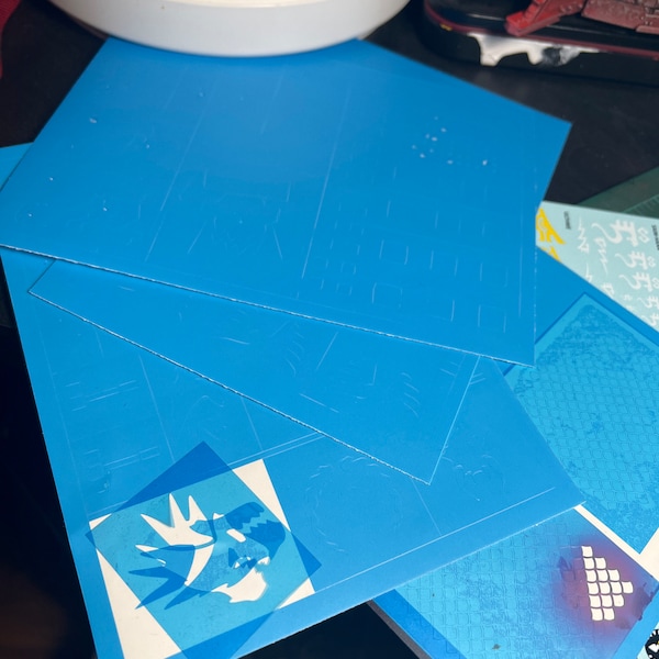 Orcs Stencil for Miniature Wargame Painting - Etsy