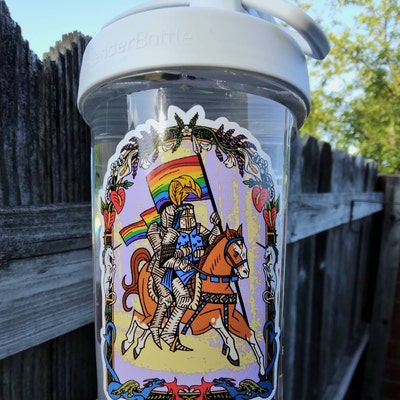 Fight Hard Knight Sticker - Etsy