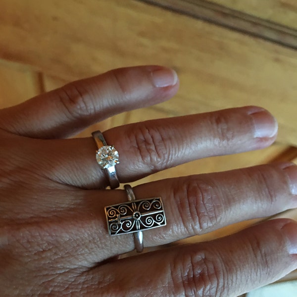 The Citadel Sword Gate .925 Sterling Silver Ring Charleston SC South ...