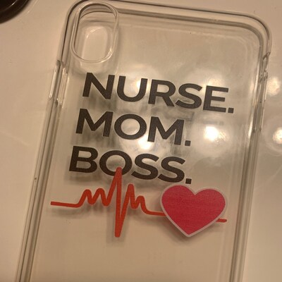Nurse Mom Boss.nurse Phone Case.nursing.iphone 13 iPhone 14 - Etsy