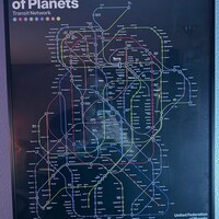 Land of OOO Transit Map, Fantasy Map, Unique Metro Map, Unique Gift ...