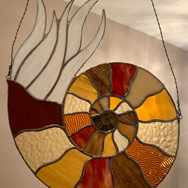 Pattern - Seascape - [ocean Stained Glass Pattern] - Etsy