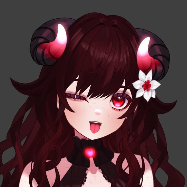 Live2d Vtuber Model for Commercial Use! Capricorn the Zodiac Vtuber ...