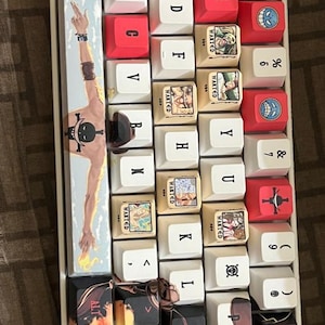 Viego the Ruined King LOL Series Keycap Set, 112 Keys PBT for Mechanical Keyboard OEM Profile ...