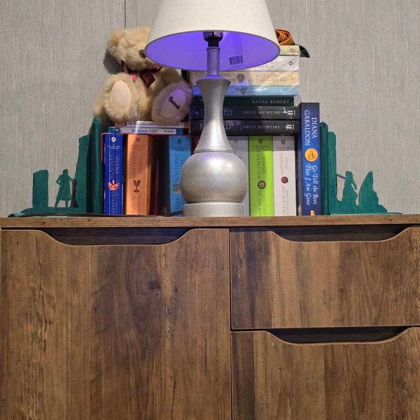 Outlander Bookends/outlander Gift/scotland/book Shelf/craigh Na Dun ...