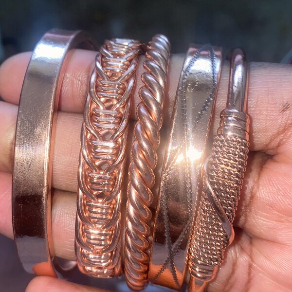 50 Brass Bangles, Adjustable One Size Fits All Bangles, Wholesale Brass ...