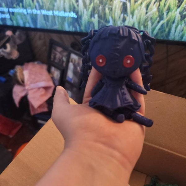 Creepy Doll | Cryptid Figurine | Hand-painted | Made-to-order ...