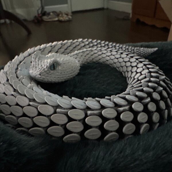 Jumbo Bush Viper | Snake Toy - Etsy