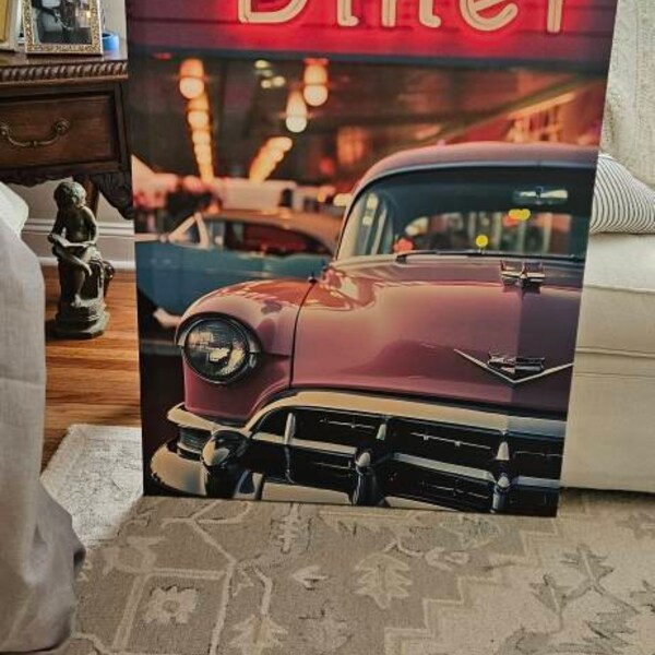 Vintage 1920s Flapper Girl With Champagne, Art Deco Glamour Matte ...