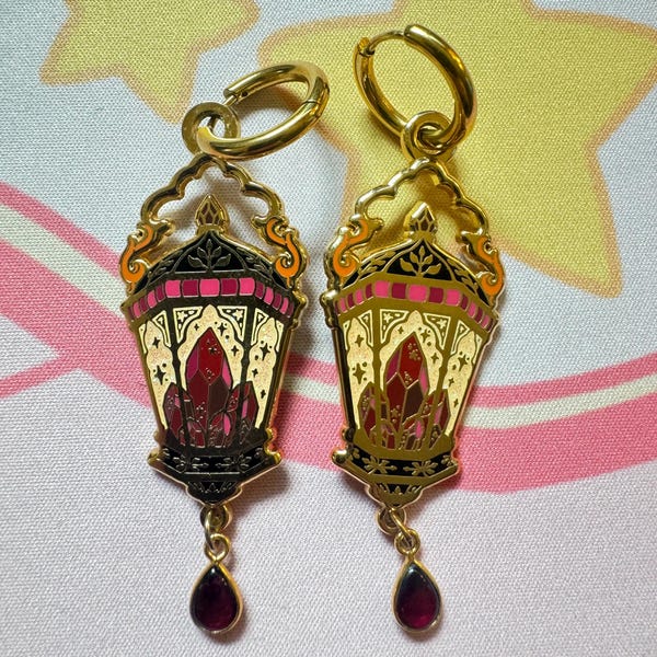 ANTIQUE OIL LAMP. Enamel Pin. Gold Finish. Hard Enamel. Dark Academia ...