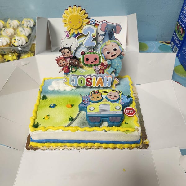 Personalized Photo Cake Topper, Adults Cake Toppers, Kids Cake Topper ...