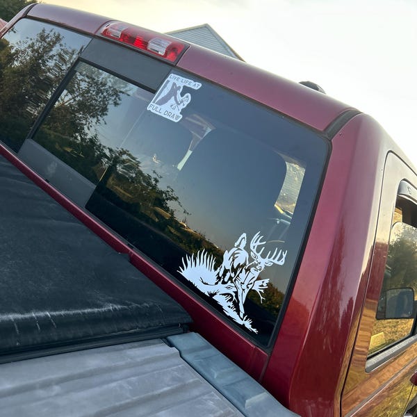 Cowboy Decal Contour Cut Vinyl Decal Equestrian Car Truck Trailer ...