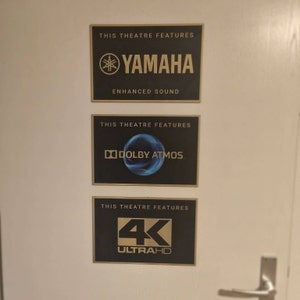 KEF Home Theater Sign - Etsy