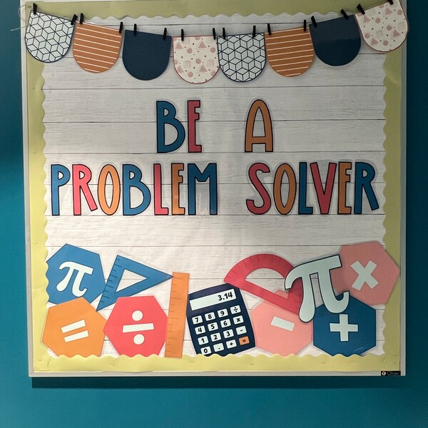 Math Classroom Decor - Pi Day - March Bulletin Board Kit - Etsy