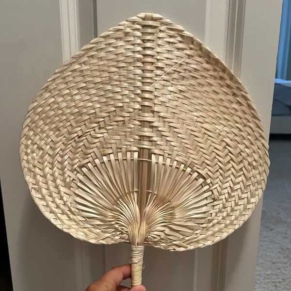 Wedding Bamboo Hand Fans, Beach Wedding Fans, Tropical Hand Fan Favors ...