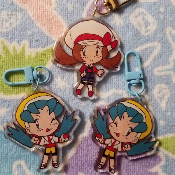 TOH Retro Style Chibi Acrylic Pins (2.5 IN) - Etsy