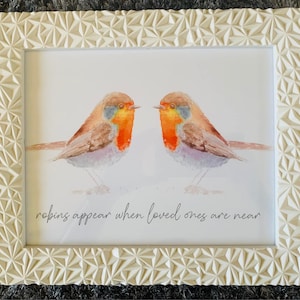 Robins Appear When Loved Ones Are Near When Robins Appear Robin Gifts ...