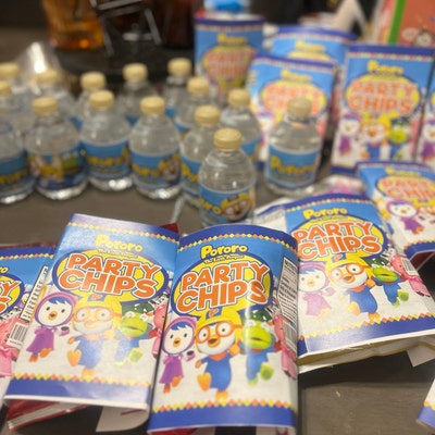 Printable Pocoro Chip Bag Labels Pocoro Crisps Labels Instant Download ...