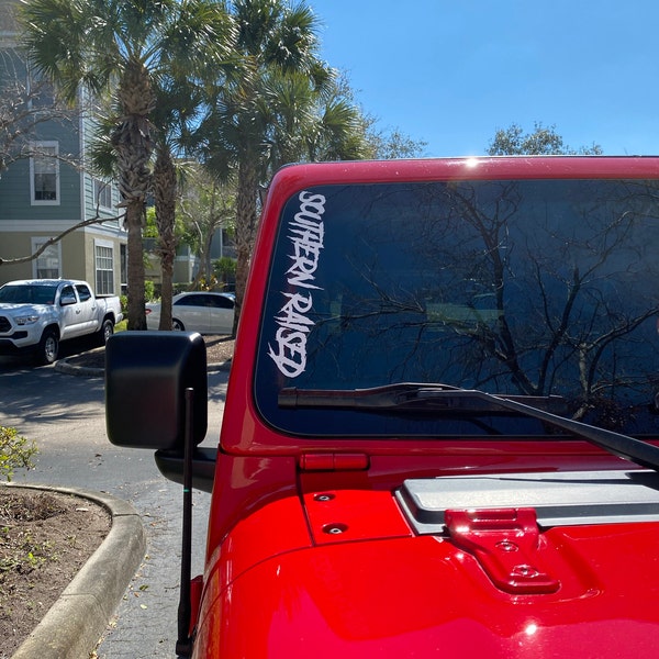 SOUTHERN RAISED 22" Vinyl Decal Sticker Diesel Truck Car Dirty South ...