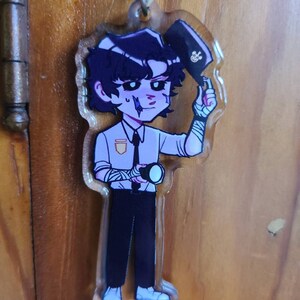 1.5 Inch House MD Glitter Acrylic Charm Keychains - Etsy