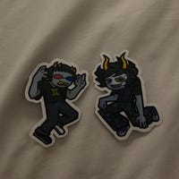 Water-resistant Vinyl Homestuck Character Stickers - Etsy Canada