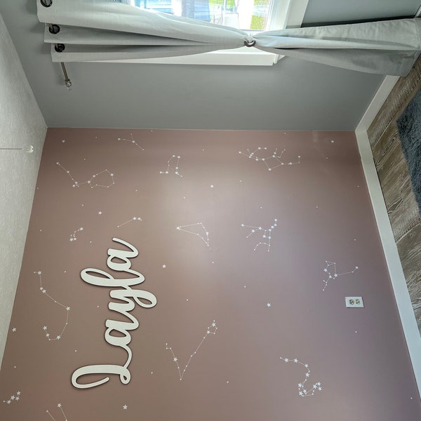 Constellation Stickers, Constellation Decals, Astronomy Wall Art ...